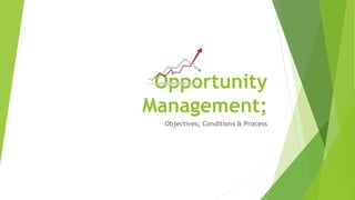 Opportunity management | PPTX