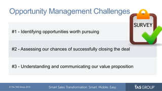 Opportunity Management: The Key to Winning Opportunities | PDF