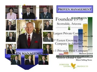 Opportunity presentation English | PPT