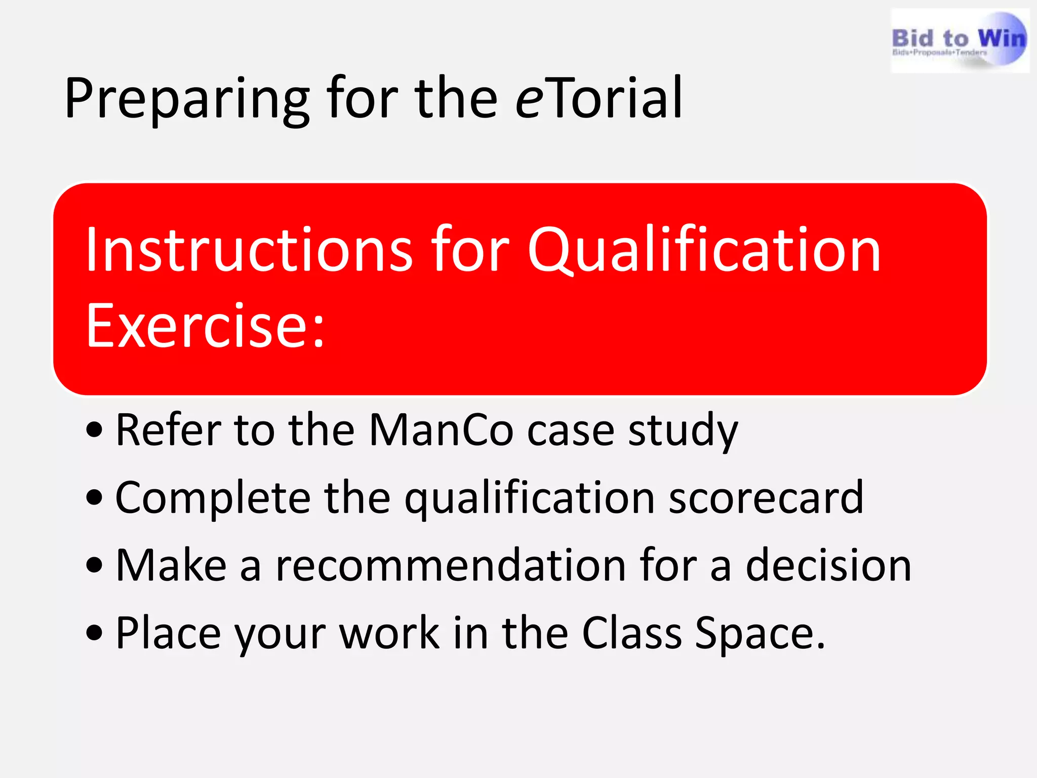 Opportunity Qualification | PPTX