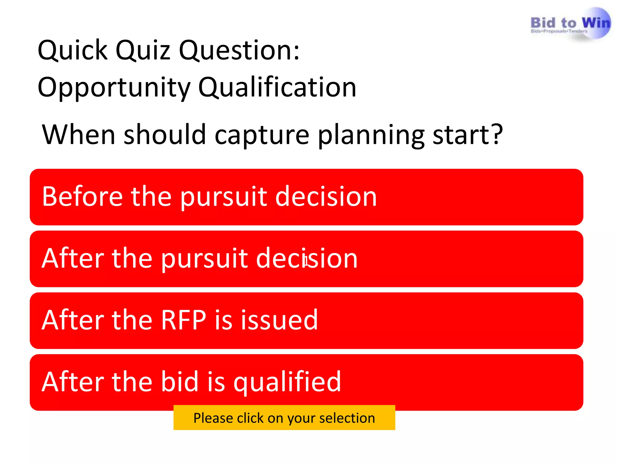 Opportunity Qualification | PPTX