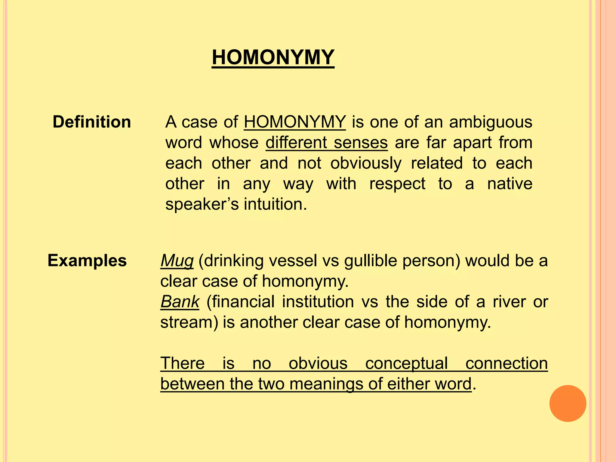 Oppositeness and dissimilarity of sense and ambiguity | PPTX