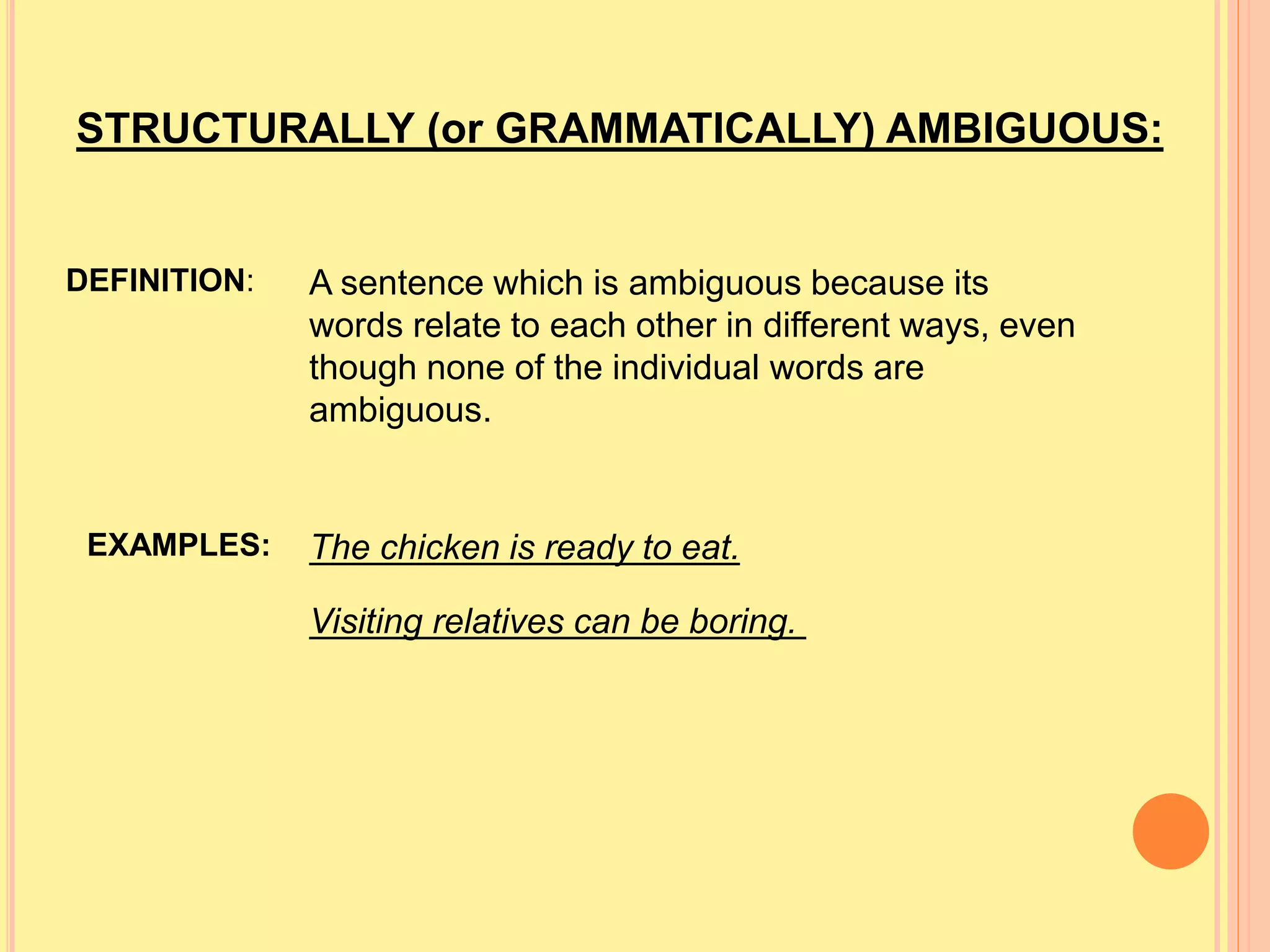 Oppositeness and dissimilarity of sense and ambiguity | PPTX