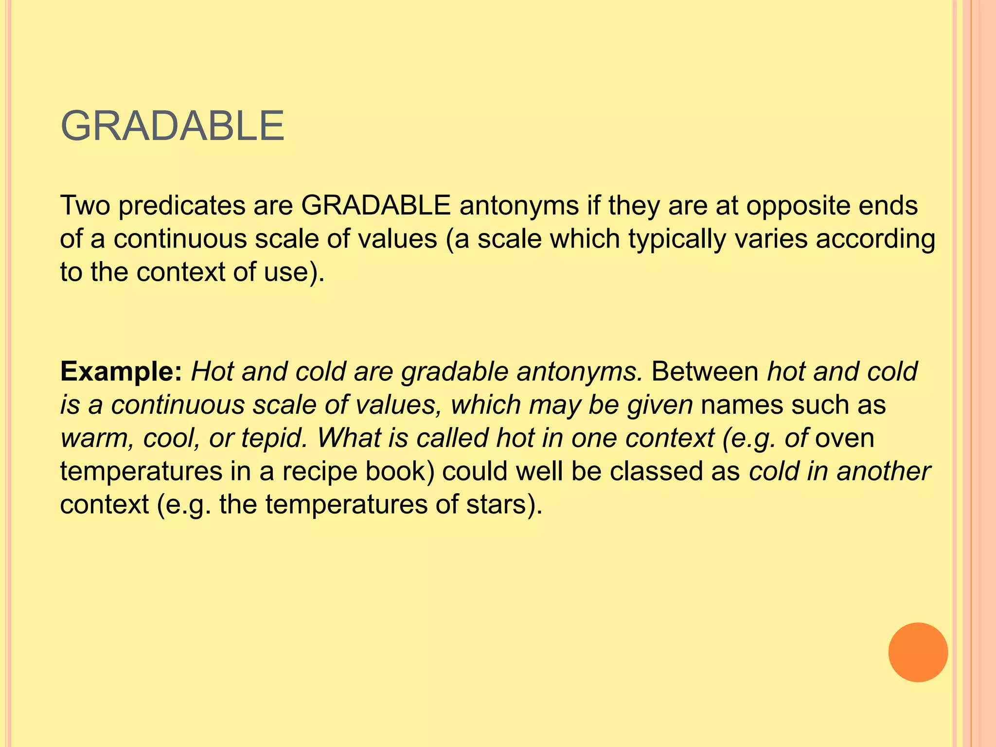 Oppositeness and dissimilarity of sense and ambiguity | PPTX