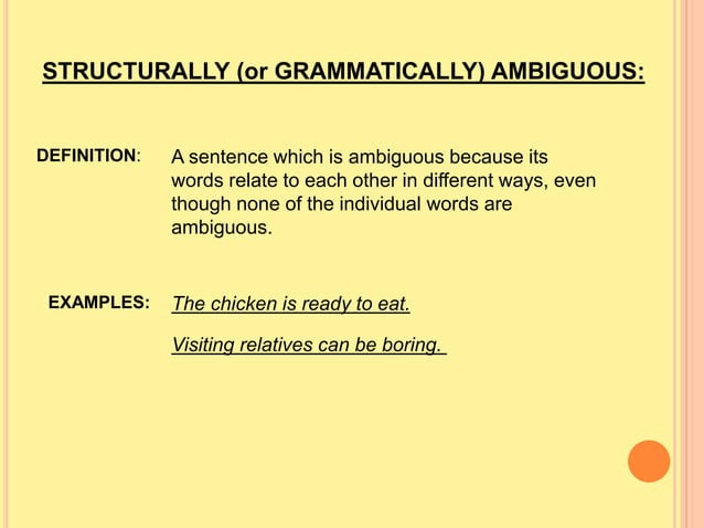 Oppositeness and dissimilarity of sense and ambiguity | PPTX