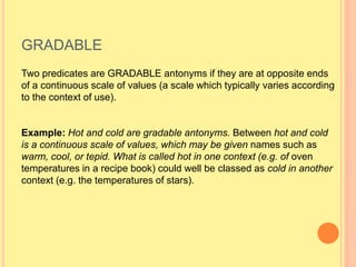 Oppositeness and dissimilarity of sense and ambiguity | PPTX