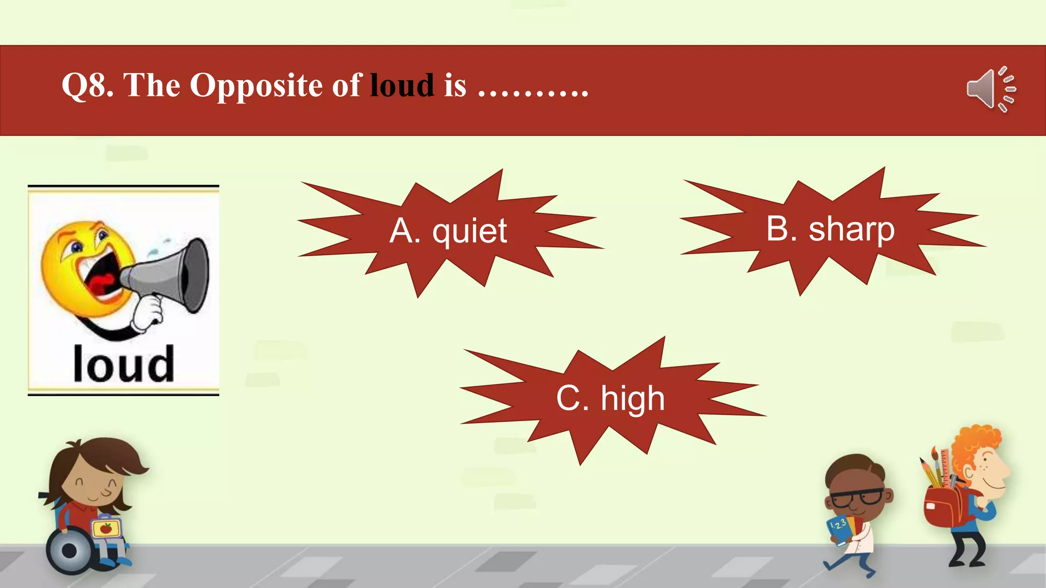 Opposite Words Game | PPSX