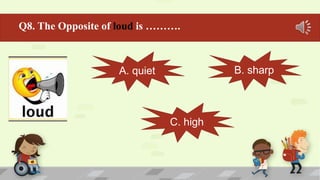 Opposite Words Game | PPT