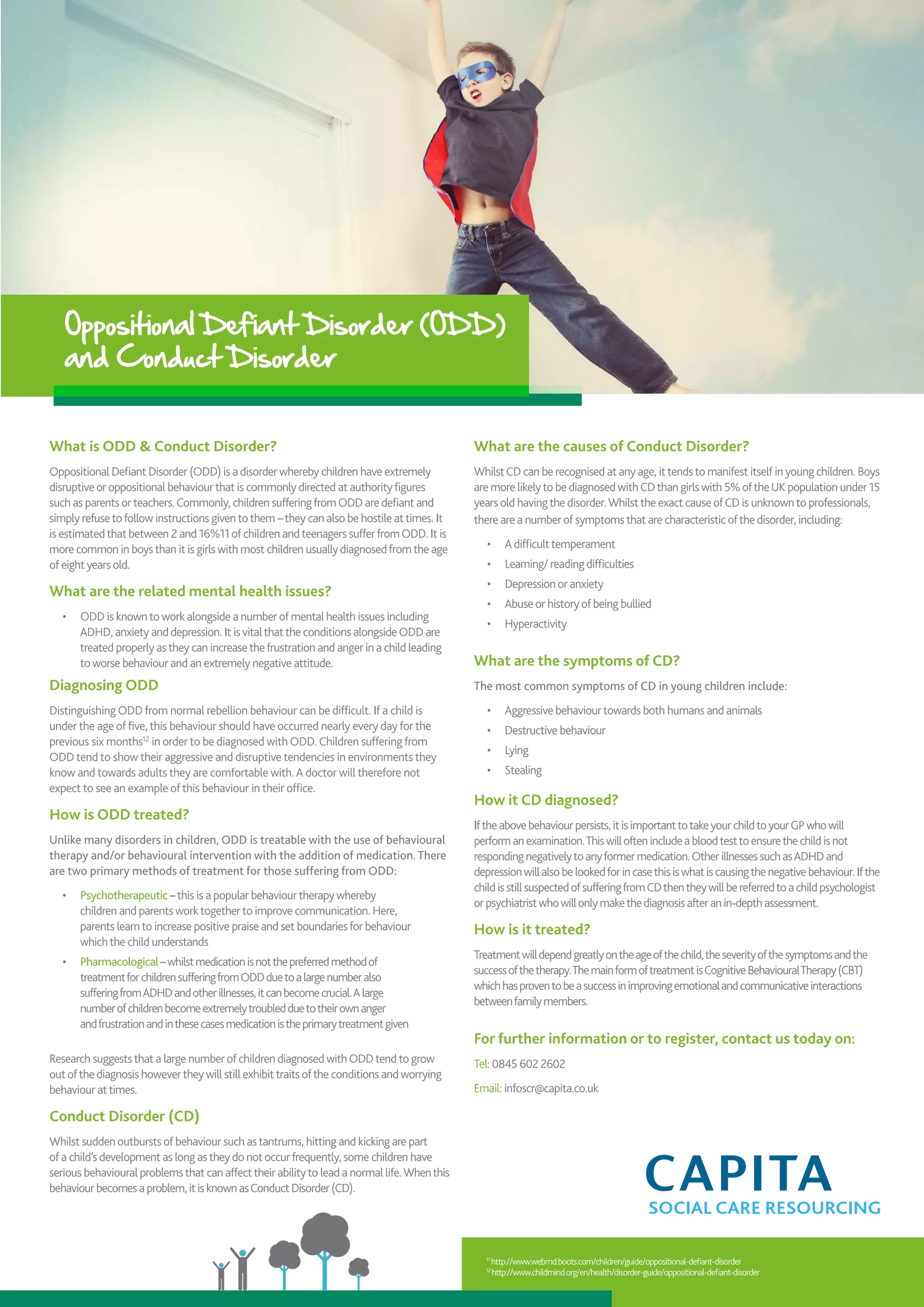 Understanding Children's Mental Health: Oppositional Defiant Disorder ...