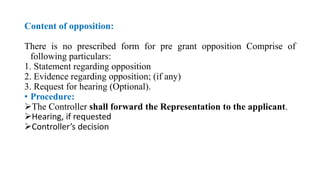 Opposition and revocation of patent ipr presentation | PPTX