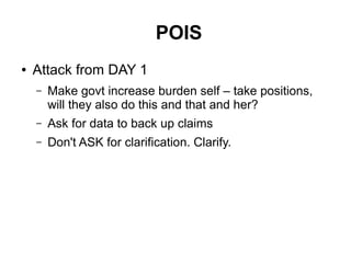 Advanced Opposition Strategy | ODP