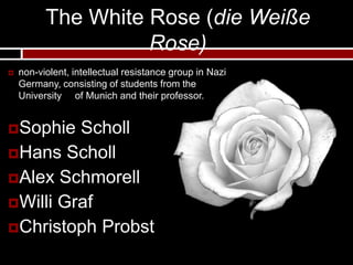 Opposition to the nazi party | PPT