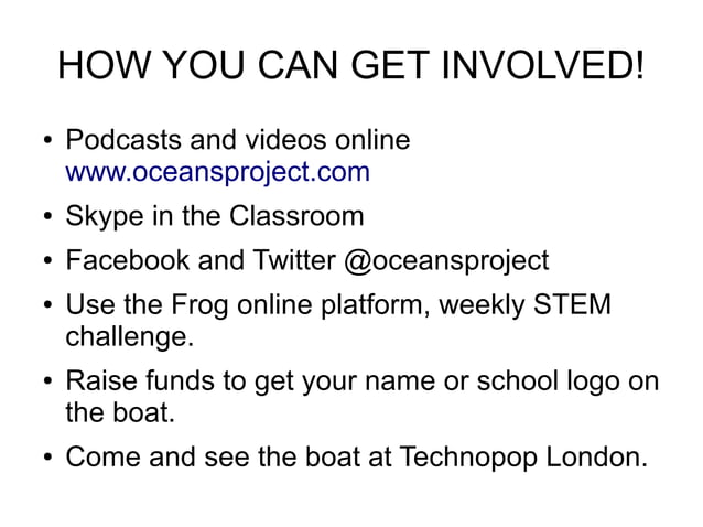 Oceans Project Presentation | PPT