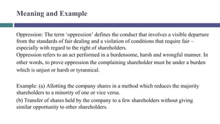 Oppression & Mismanagement.pptx