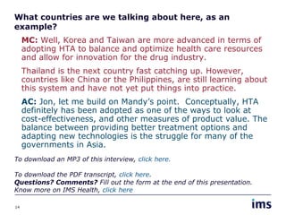 Opportunities and Challenges for HTA in Asia-Pacific (Part 1) | PPT