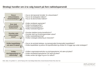 StrategyLab: Fra strategiske valg til handling | PPTX