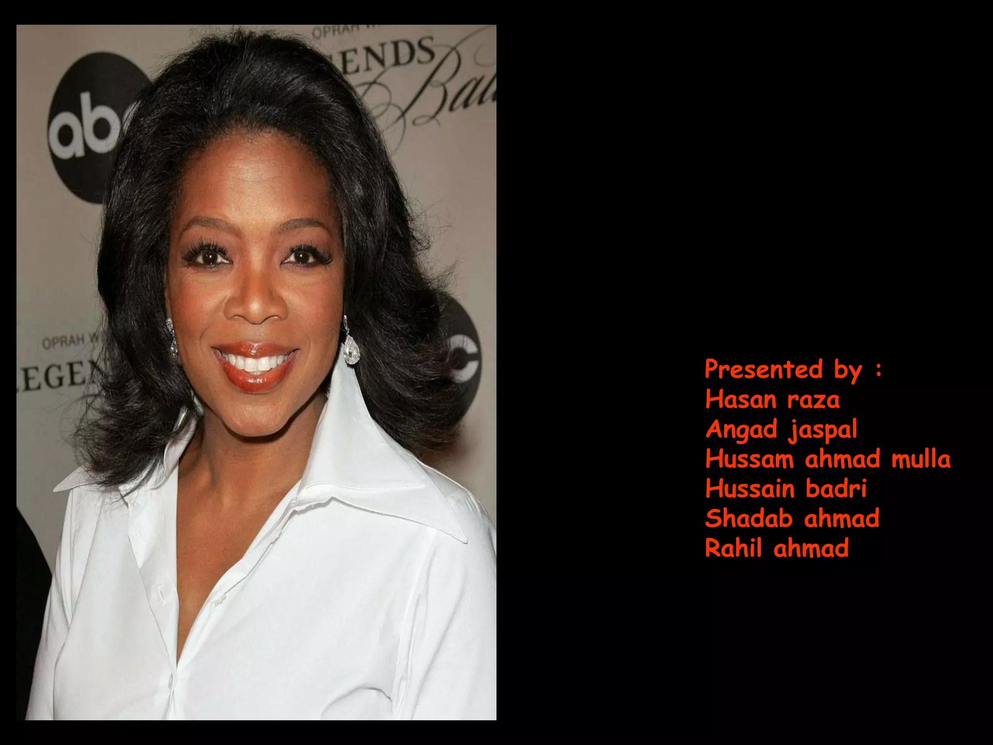 Oprah winfrey biography[1] | PPT | Adoption and Fostering | Parenting