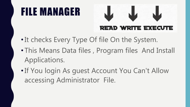 Opreating system | PPTX | Operating Systems | Computer Software and ...