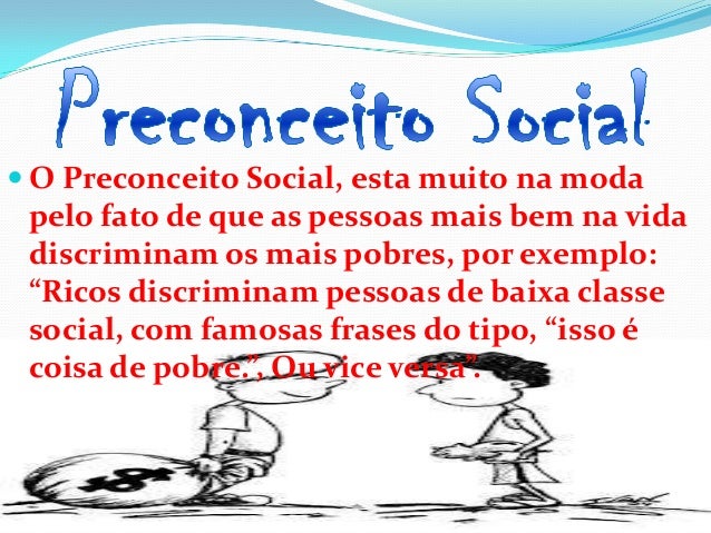 O preconceito
