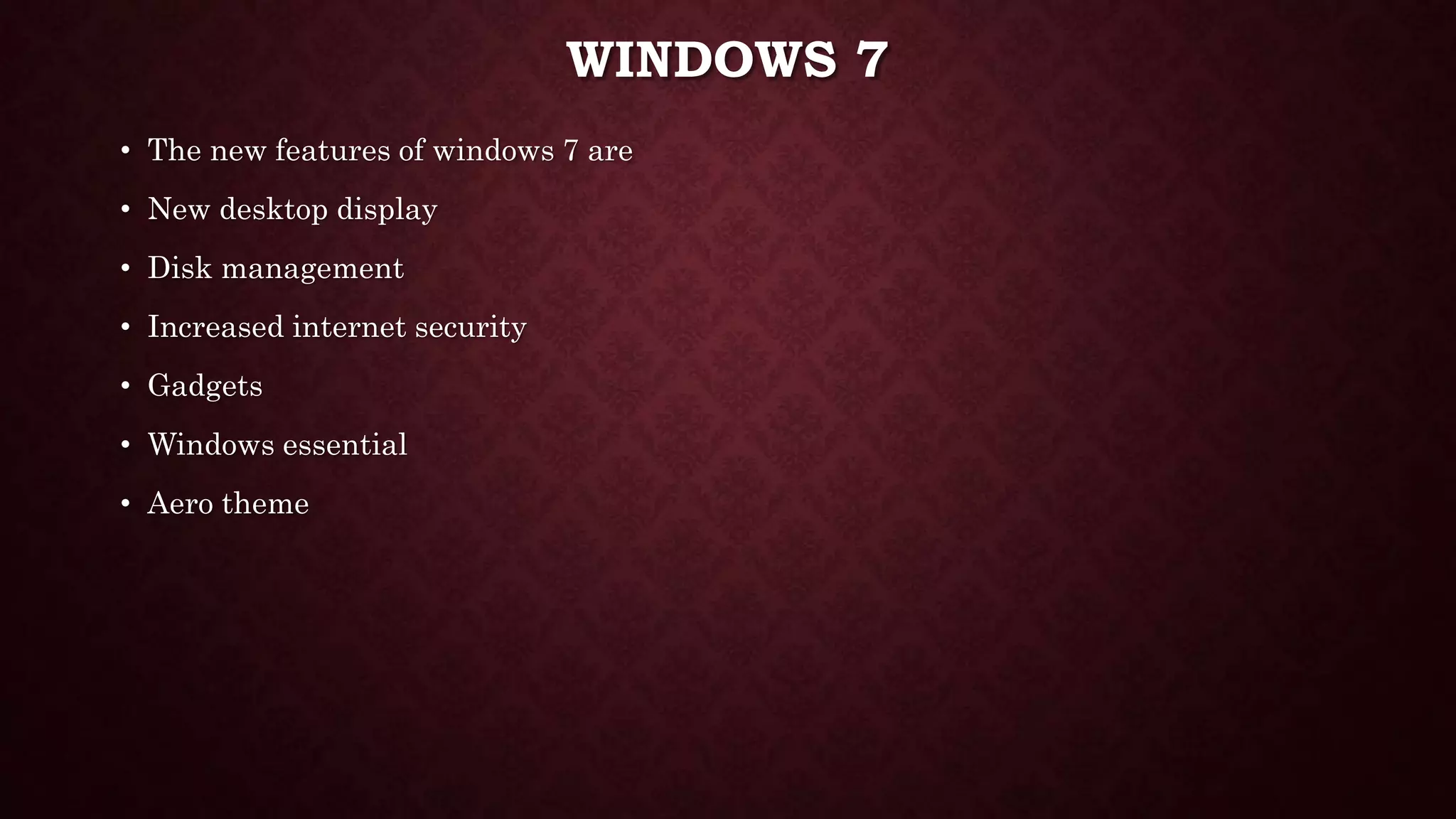 introduction to Operating system. (windows) | PPTX | Operating Systems | Computer Software and ...