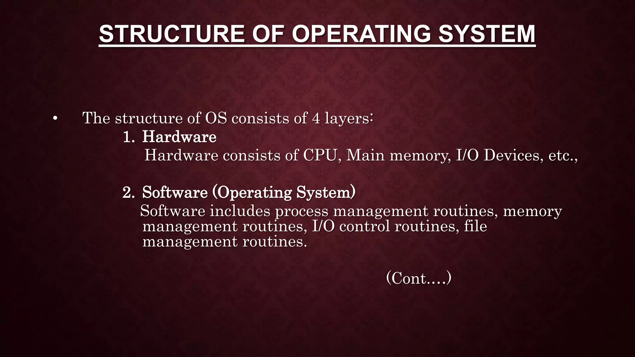 introduction to Operating system. (windows) | PPTX | Operating Systems | Computer Software and ...