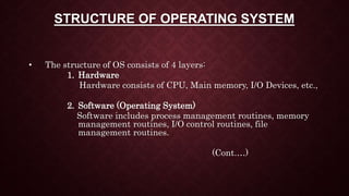 introduction to Operating system. (windows) | PPTX | Operating Systems ...