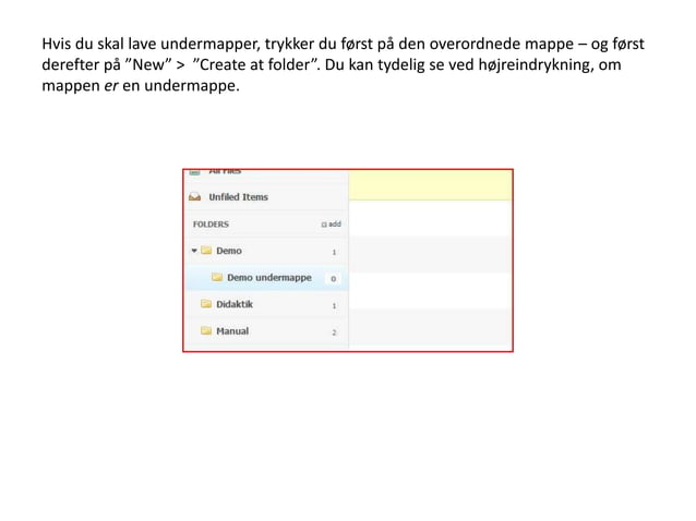 Oprettelse af sider og mapper i en wiki | PPTX
