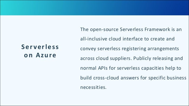 Oprim - Serverless Architecture in Azure & AWS | PPT