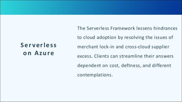 Oprim - Serverless Architecture in Azure & AWS | PPT