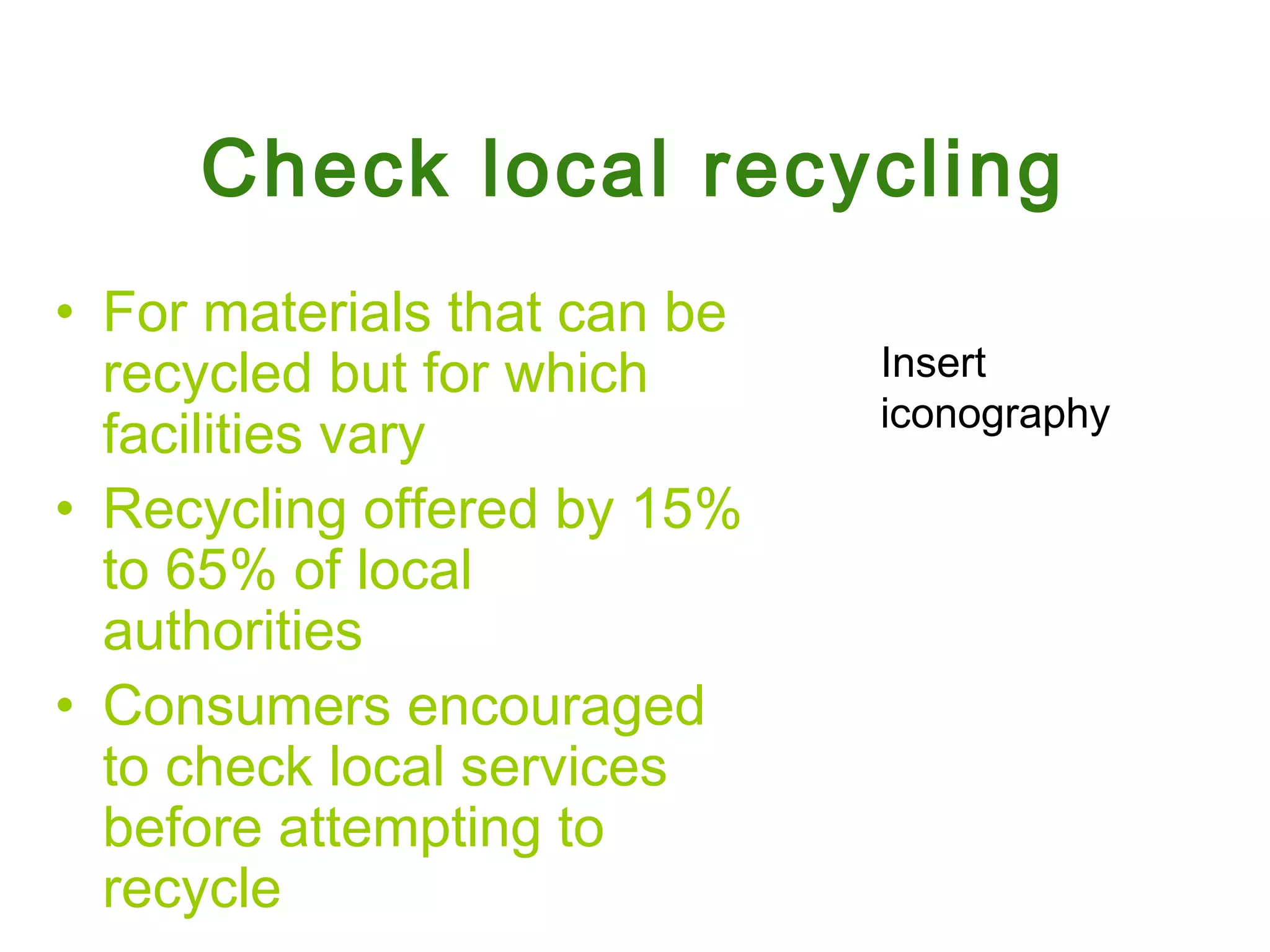 On-Pack Recycling Label scheme | PPT