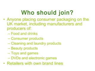 On-Pack Recycling Label scheme | PPT