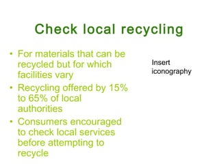 On-Pack Recycling Label scheme | PPT
