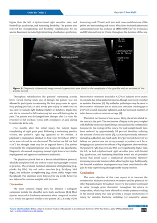 Avulsion Fracture of the Gracilis in an Adolescent Swimmer- Crimson ...