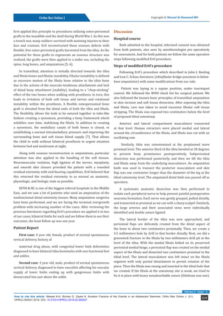 One Time Stable below Knee Residual Limb in Pediatric Amputee-Crimson ...