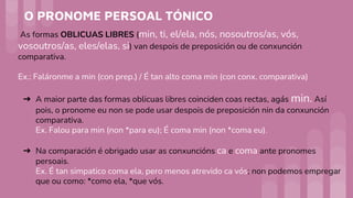 O pronome persoal | PPTX