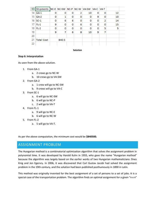 Operations Research Project | PDF | Computing | Technology & Computing