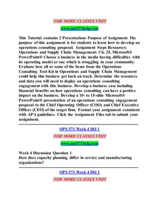 OPS 571 HELP Inspiring Innovation--ops571help.com