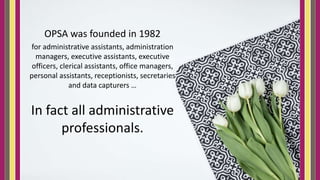 Opsa professional designation | PPTX