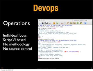Operations as Code | PDF
