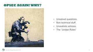 Analogic Opsec 101 | PPT