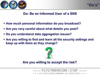 Opsec & sns for distro (no vid) | PPT