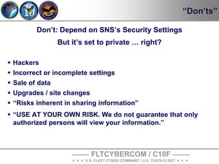 Opsec & sns for distro (no vid) | PPT