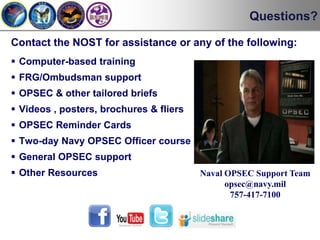 Opsec & sns for distro (no vid) | PPT