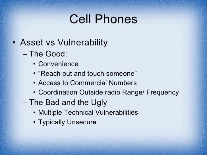 OPSEC Vulnerabilities And Indicators