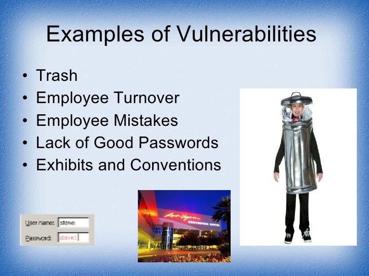 OPSEC Vulnerabilities And Indicators