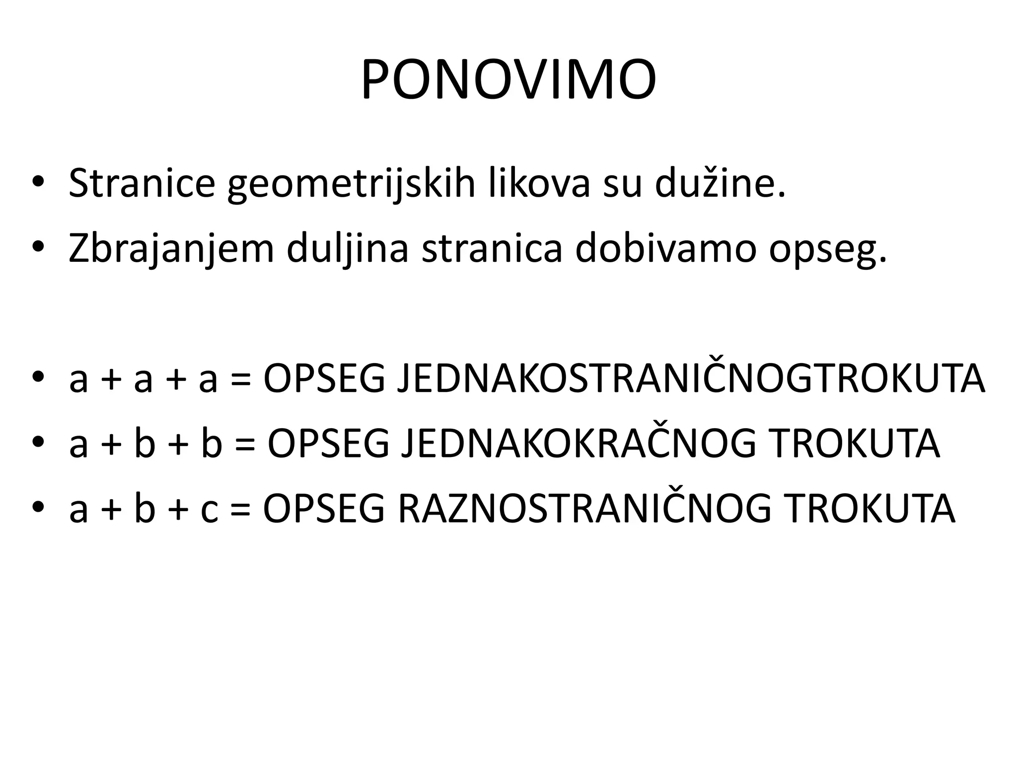 Opseg trokuta | PPTX