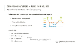 Operations for databases – The DevOps journey | PPT