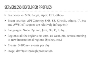 Ops for NoOps - Operational Challenges for Serverless Apps | PPT