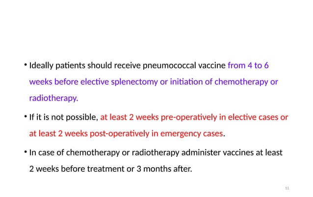 Oportunistic post splenectomy infection | PPTX