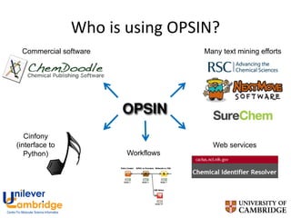 OPSIN: Taming the jungle of IUPAC chemical nomenclature | PDF